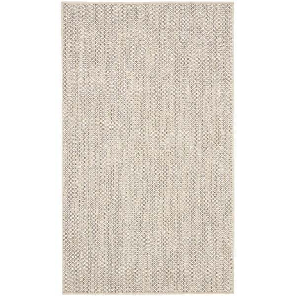 Beachcrest Home Tapis intérieur / extérieur ivoire / argent Anastasia et Commentaires - Wayfair ...